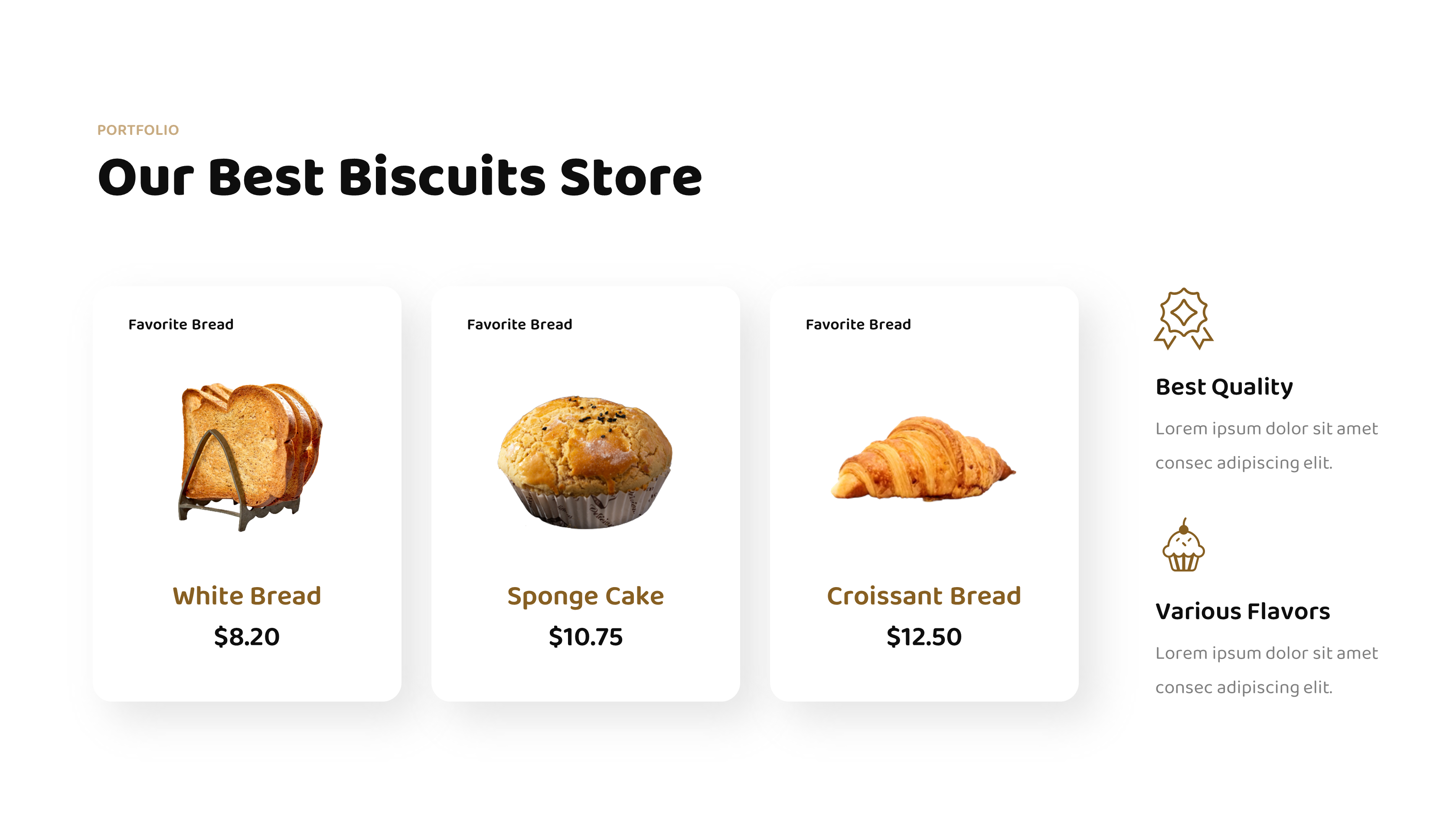 Biscuits - Bakery, Cake & Cookies PowerPoint Template, Presentation ...