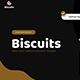 Biscuits - Bakery, Cake & Cookies Google Slides Template, Presentation ...