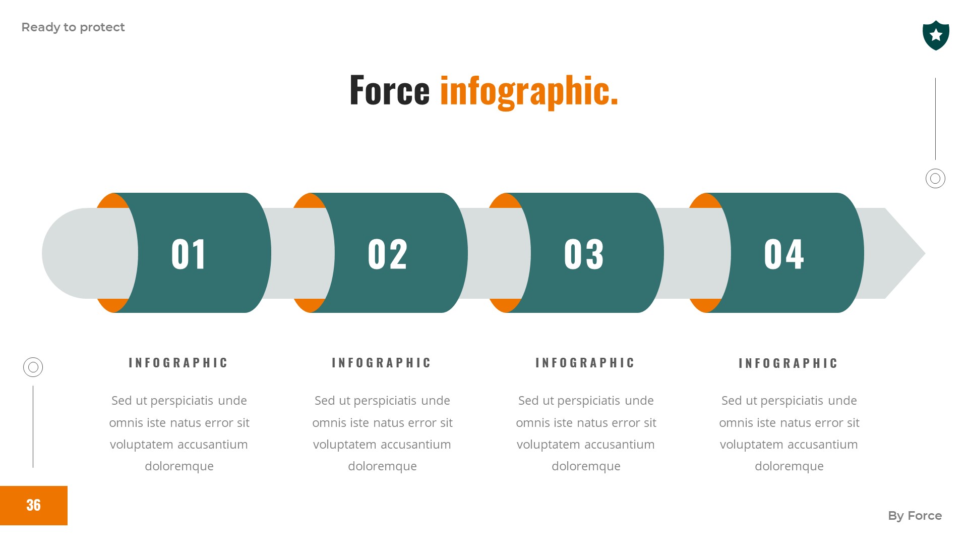 FORCE - Army Military Police PowerPoint Template, Presentation Templates
