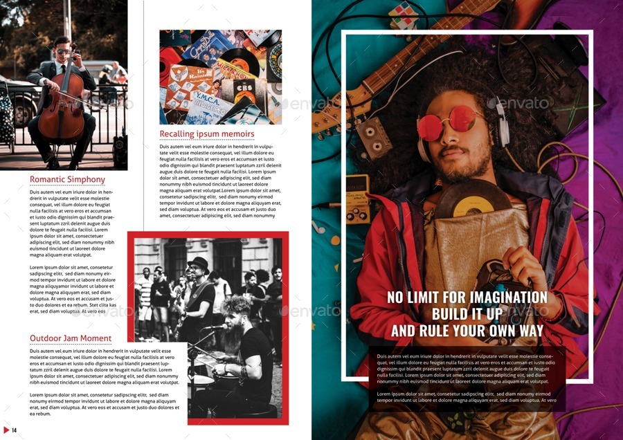 Music Magazine, Print Templates | GraphicRiver