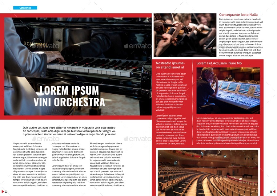 Music Magazine, Print Templates | GraphicRiver