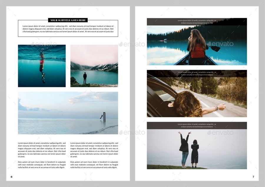 Simple Magazine, Print Templates | GraphicRiver