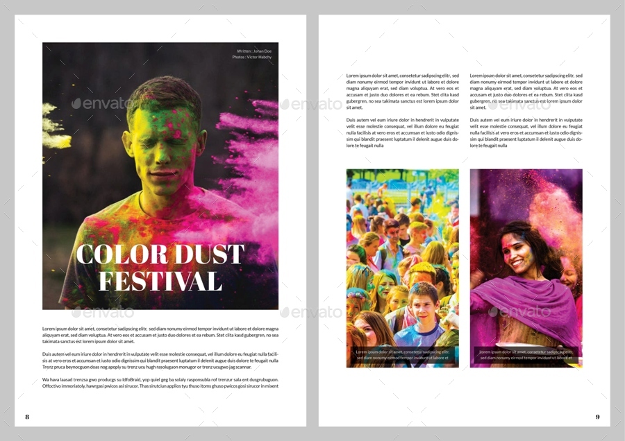 Simple Magazine, Print Templates | GraphicRiver