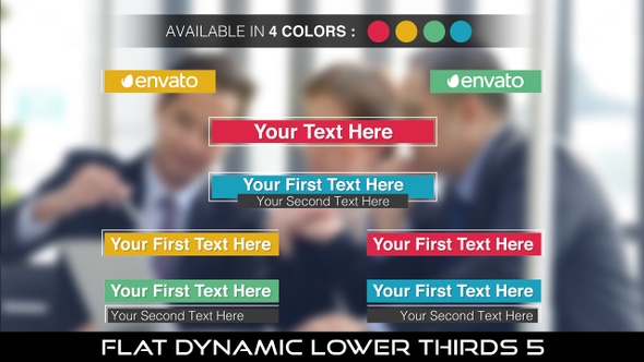 Fancy Lower Thirds, Motion Graphics | VideoHive