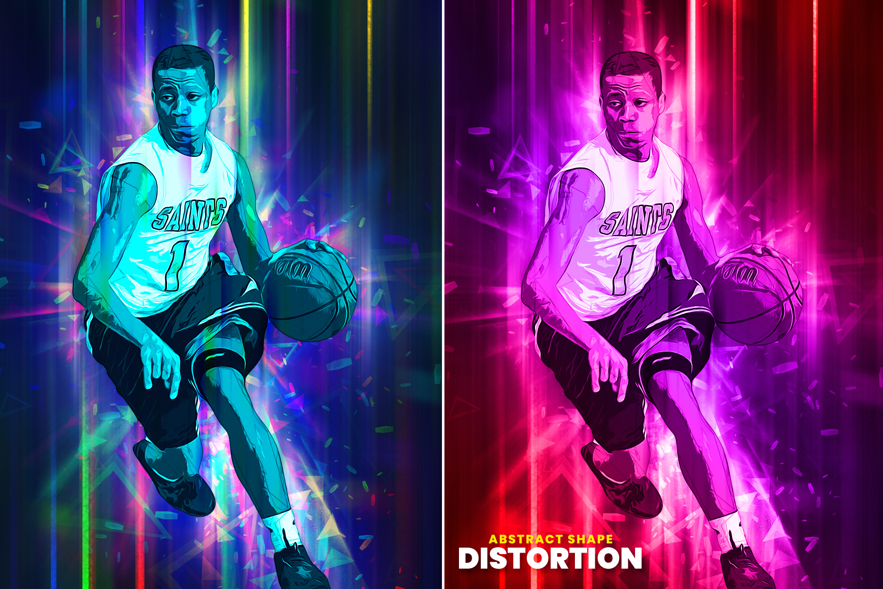 Abstract Shape Distortion Effect, Add-ons | GraphicRiver