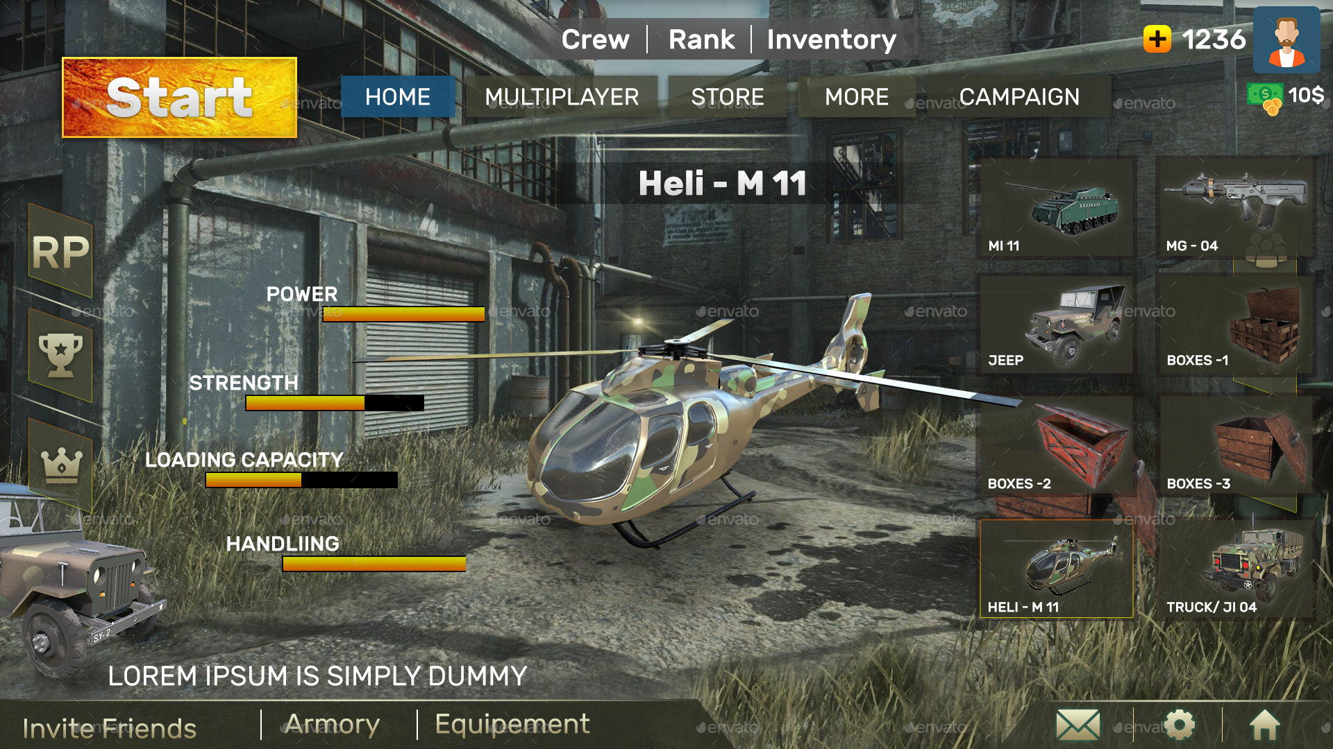 FPS War Fare UI Kit-2D First Person GUI Pack, Game Assets | GraphicRiver