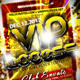 VIP Access Double Sided Party Flyer Template, Print Templates ...