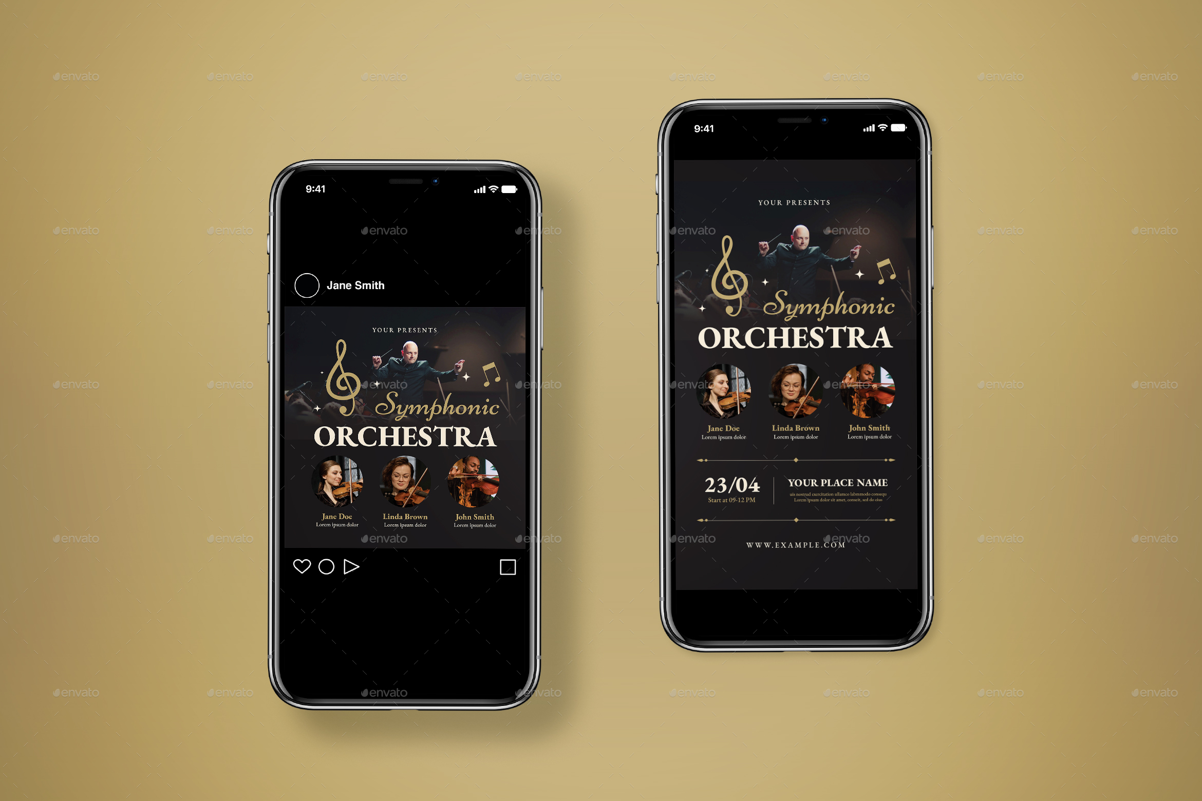 Symphonic Orchestra Flyer Set, Print Templates | GraphicRiver