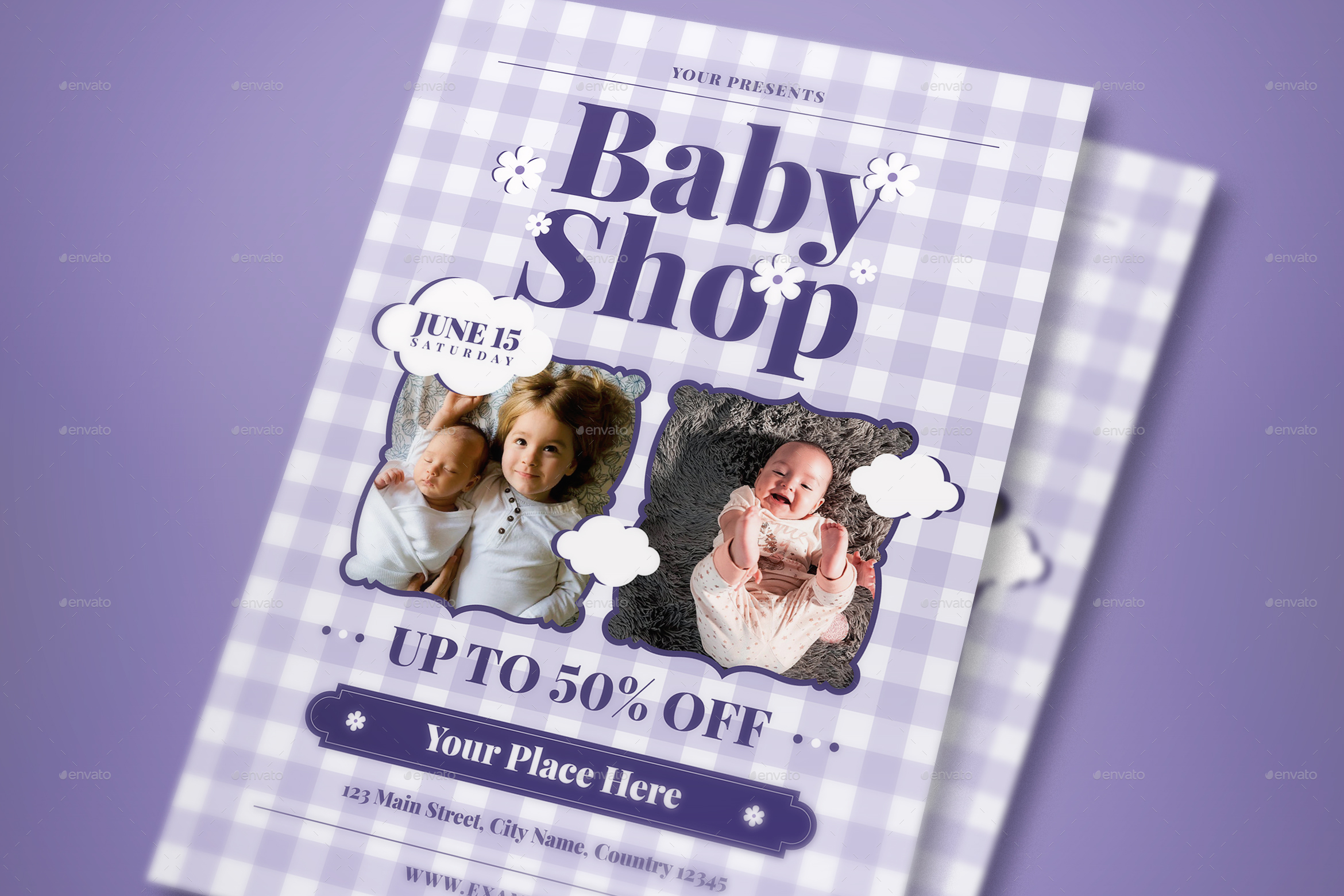 Baby Shop Flyer Set, Print Templates | GraphicRiver