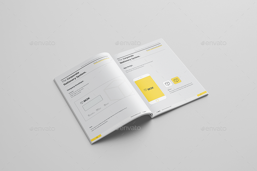 Brand Manual, Print Templates | GraphicRiver