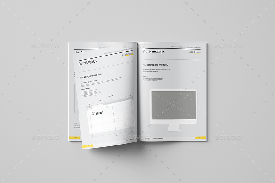 Brand Manual, Print Templates | GraphicRiver