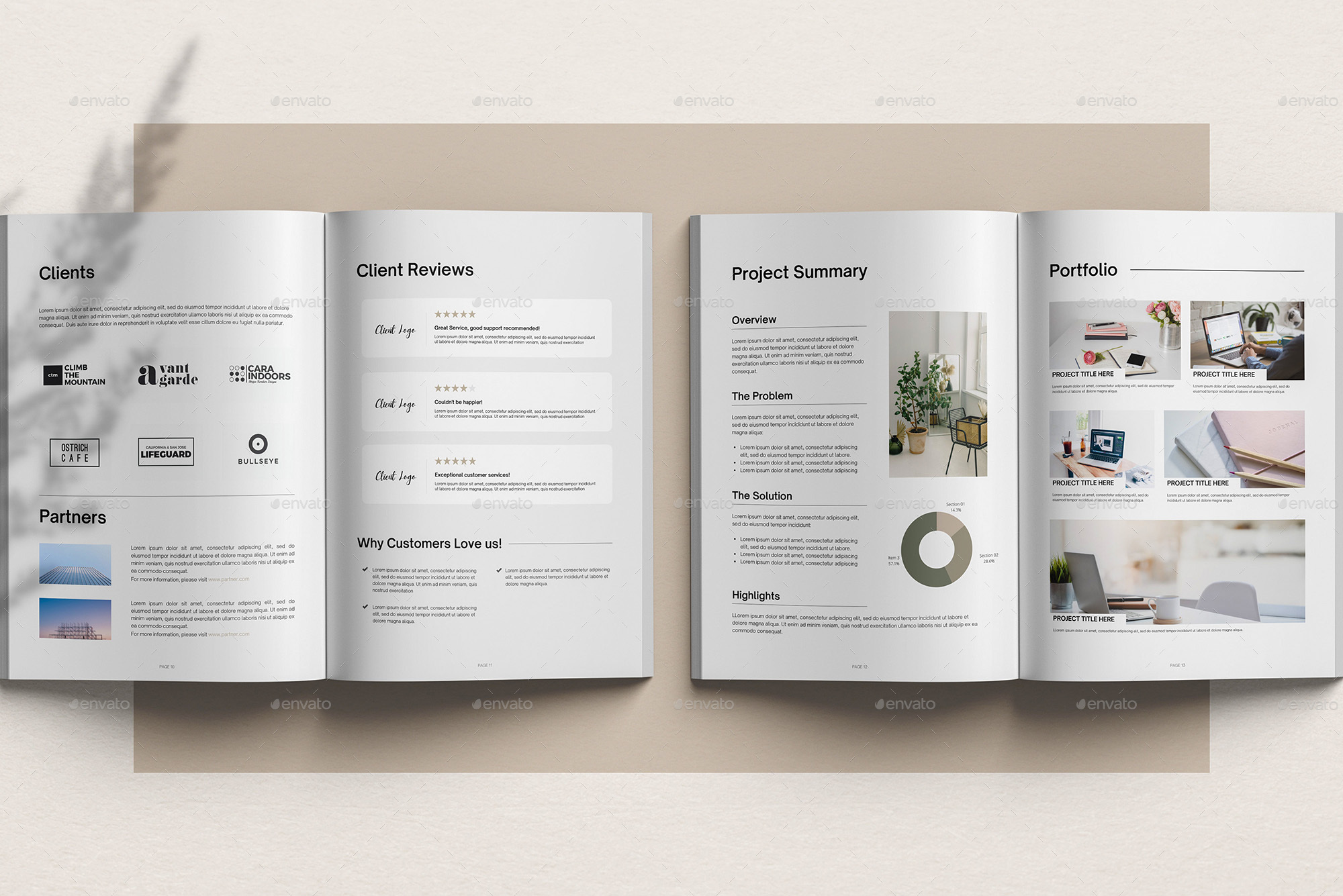 Project Proposal 20 Pages, Print Templates | GraphicRiver