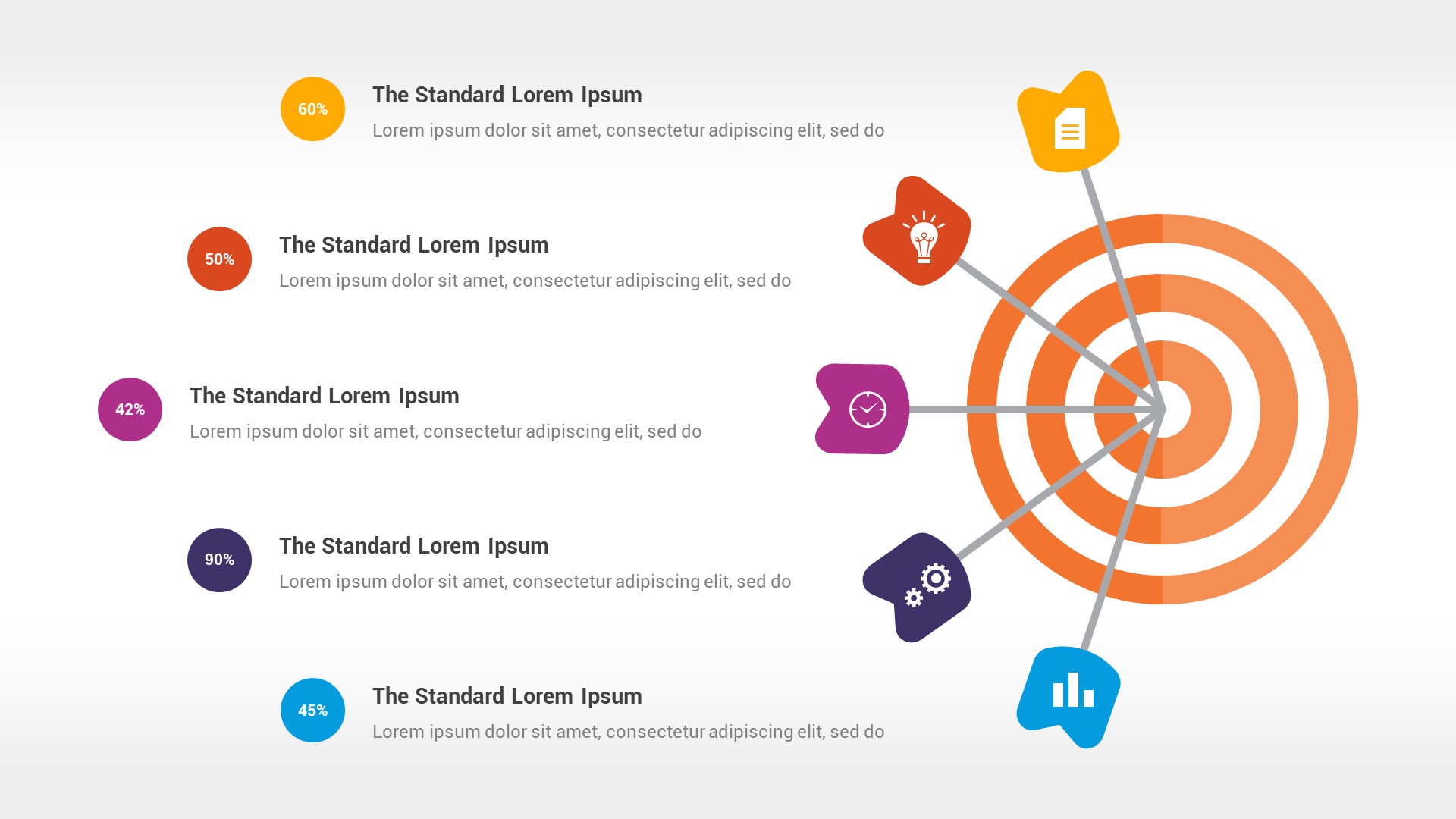 Goals Infographics Keynote & Illustrator Presentation, Presentation ...