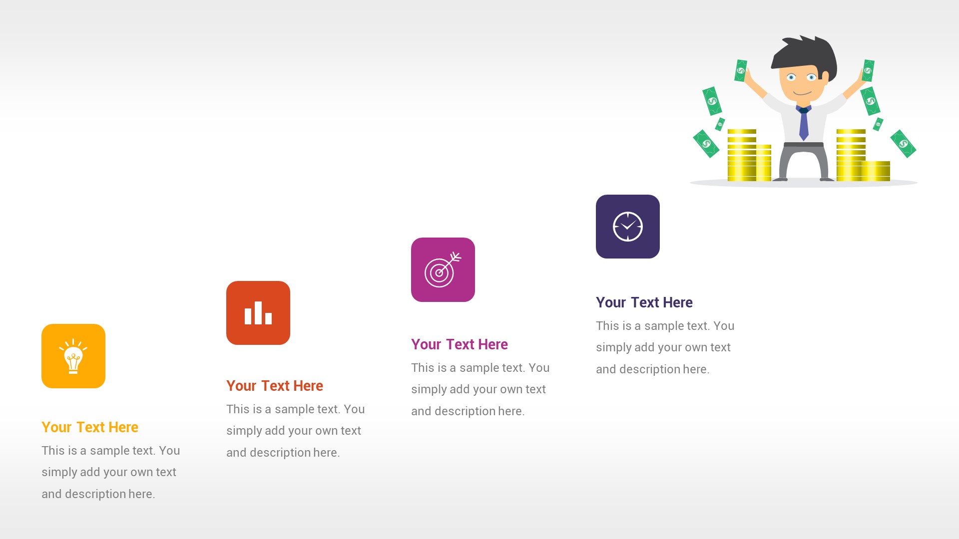 Goals Infographics Keynote & Illustrator Presentation, Presentation ...