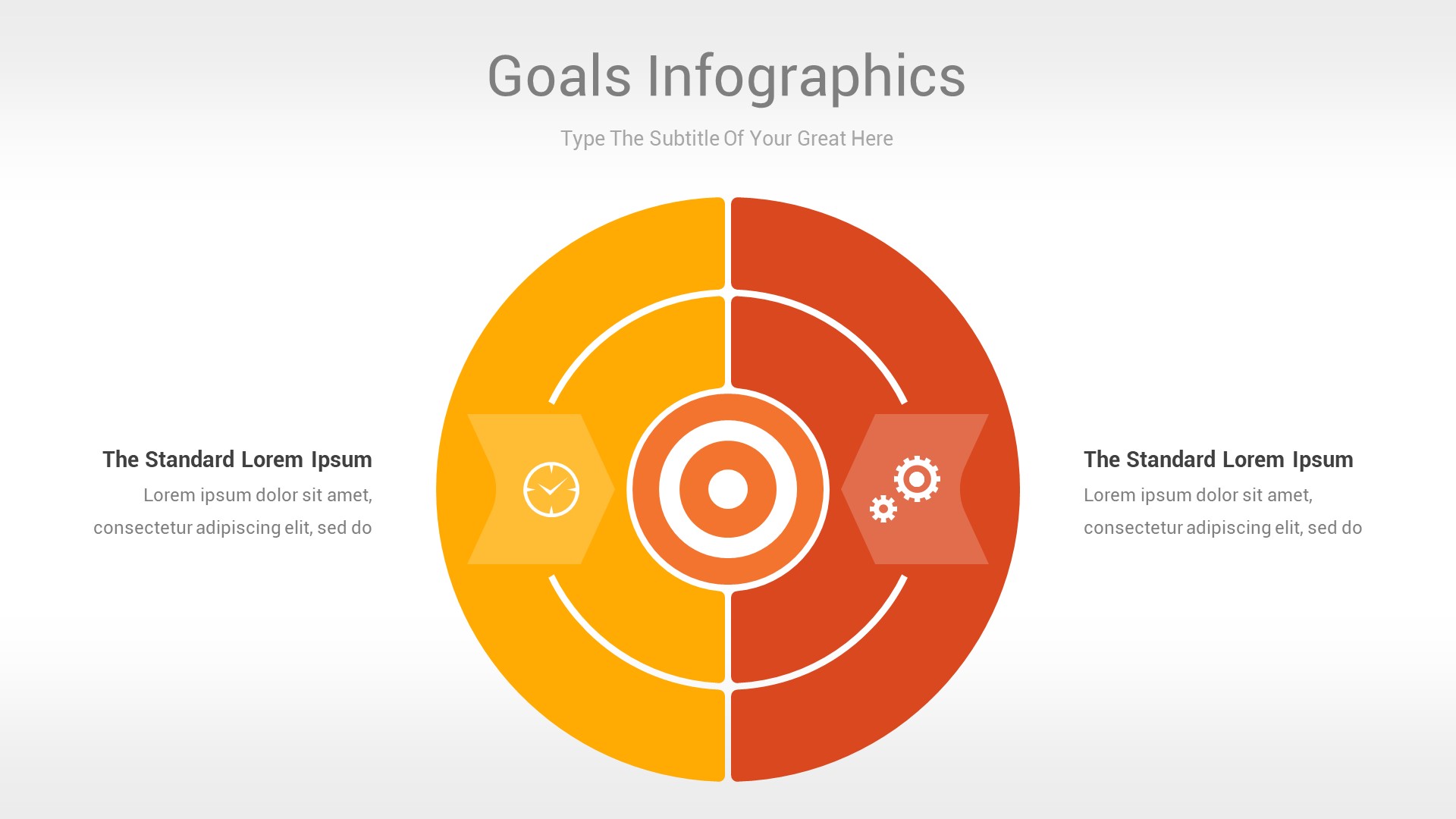 Goals Infographics Keynote & Illustrator Presentation, Presentation ...