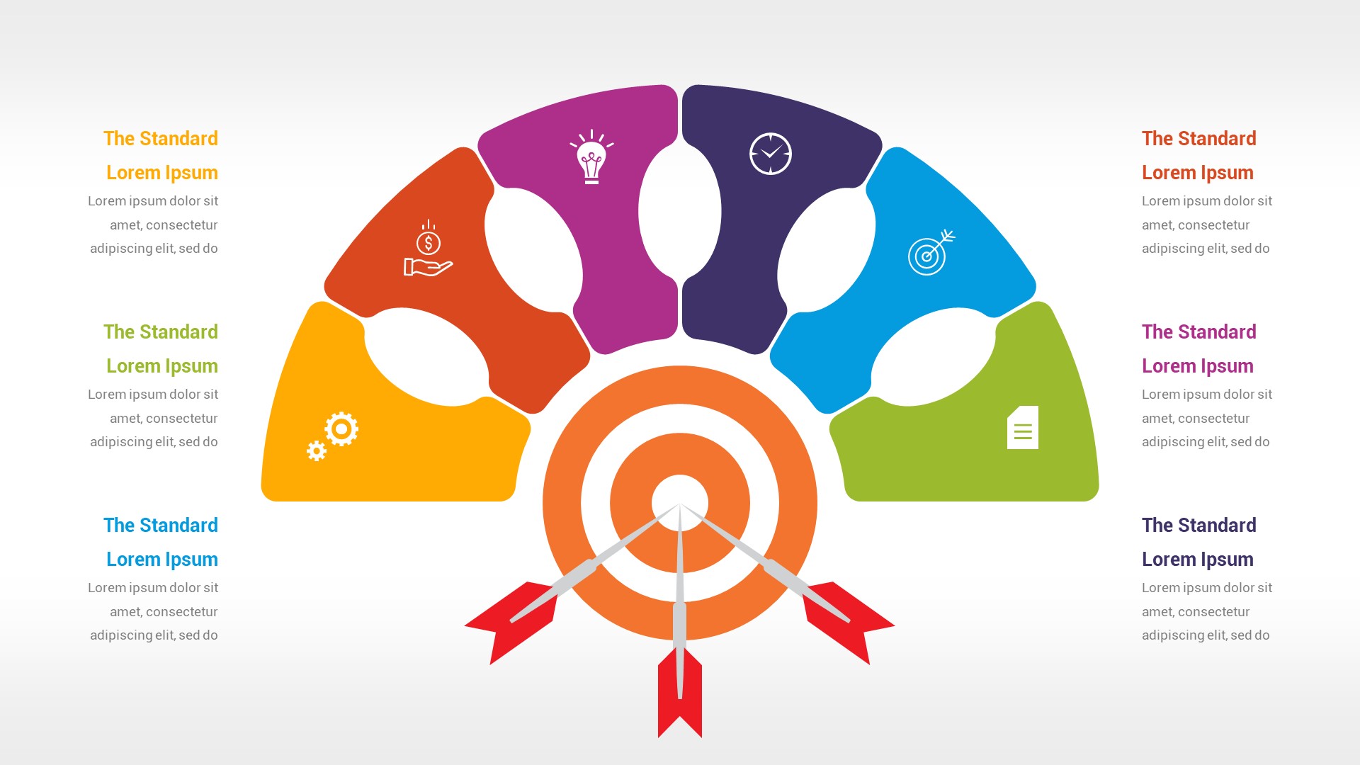 Goals Infographics Keynote & Illustrator Presentation, Presentation ...