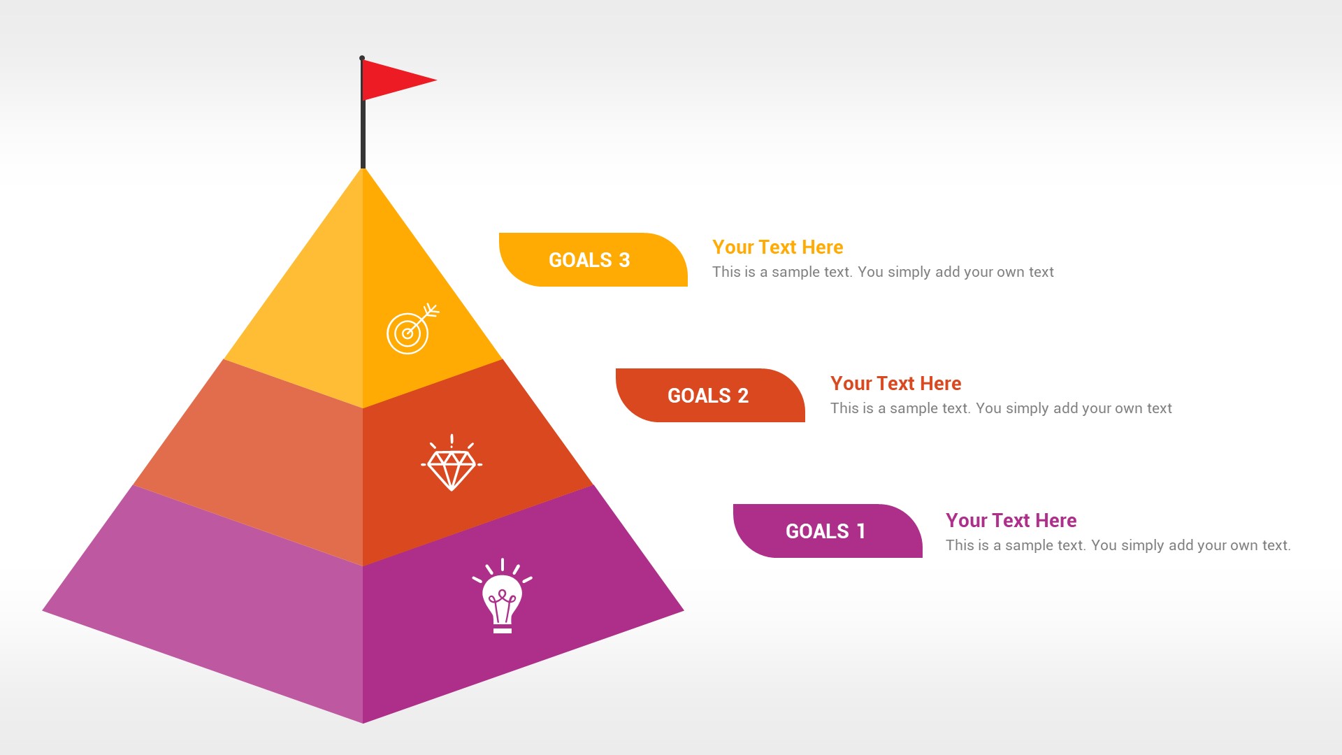 Goals Infographics Keynote & Illustrator Presentation, Presentation ...