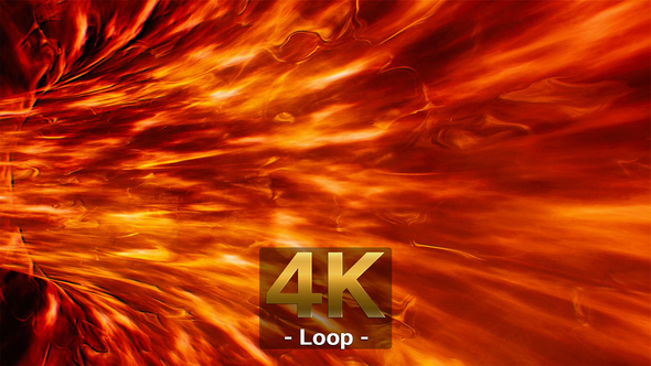 Fire Tunnel Loop 4K, Motion Graphics | VideoHive