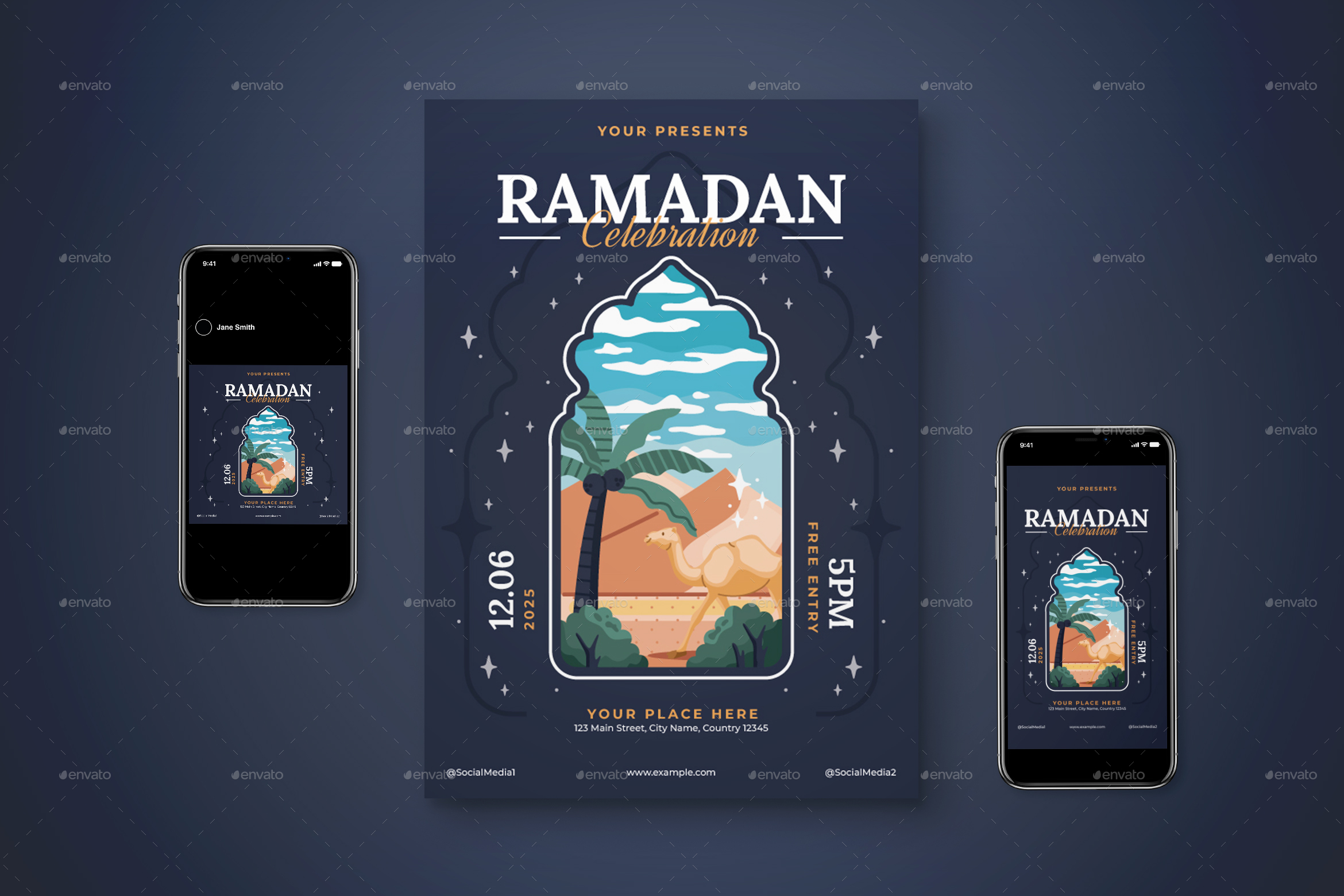 Ramadhan Flyer Set, Print Templates | GraphicRiver