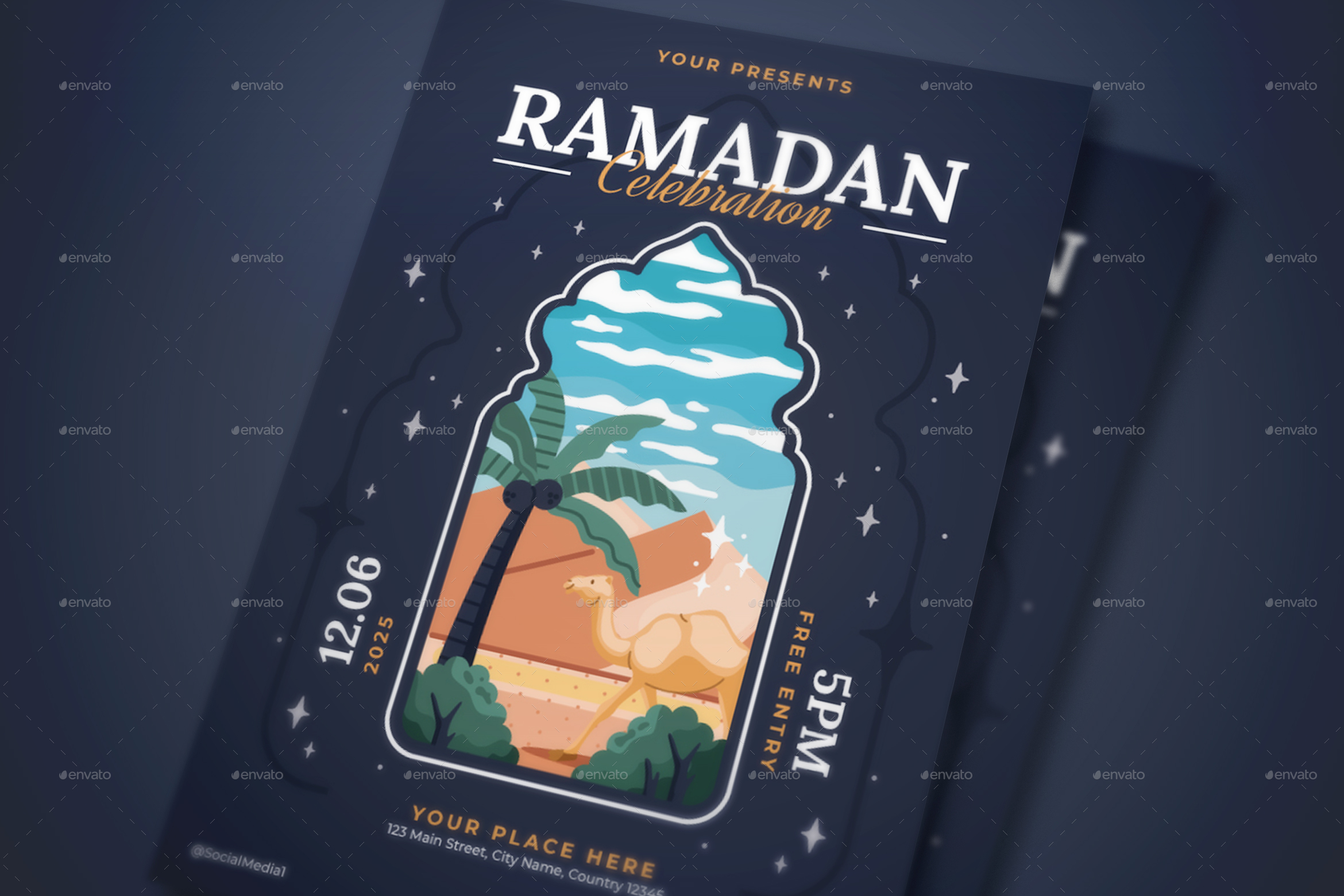Ramadhan Flyer Set, Print Templates | GraphicRiver