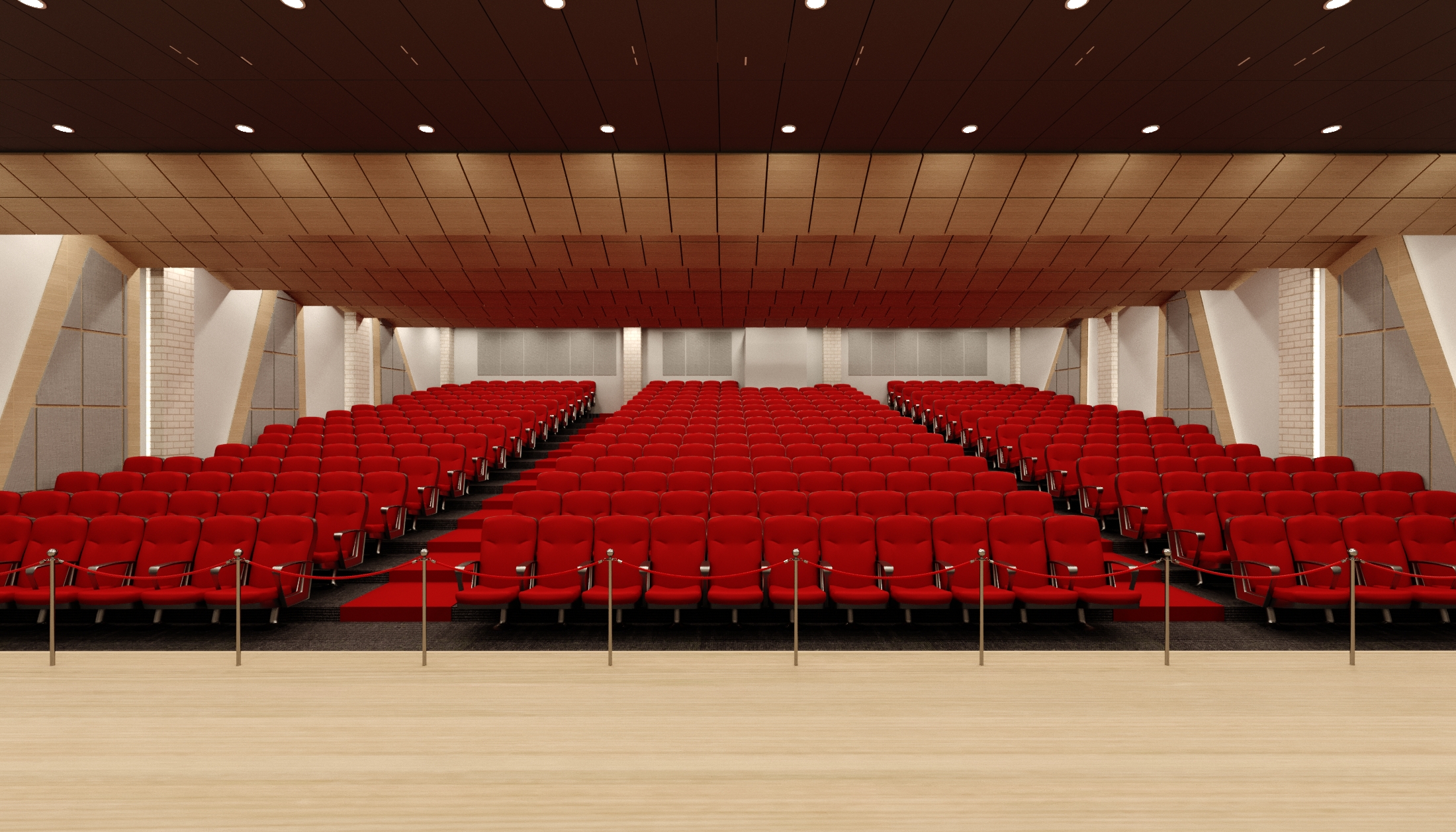 Auditorium Hall Concept 3ds Max Realistic Design by uygdizaynsales