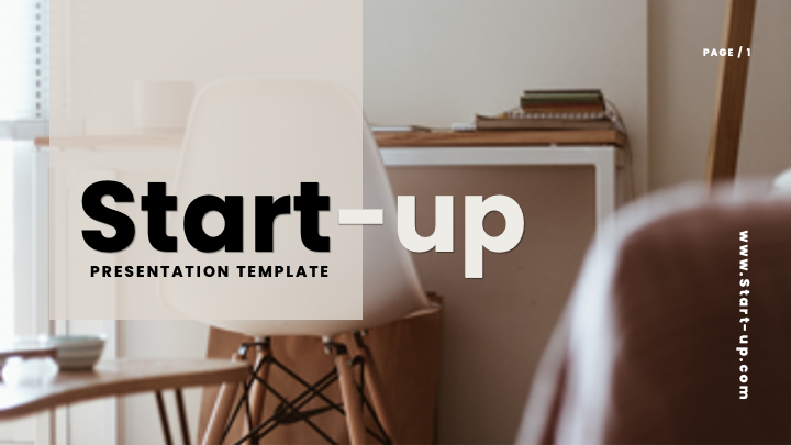 Start-up Powerpoint Presentation Template, Presentation Templates ...