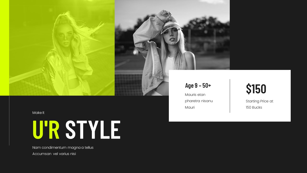 Raze - Fashion Event Powerpoint Template, Presentation Templates ...