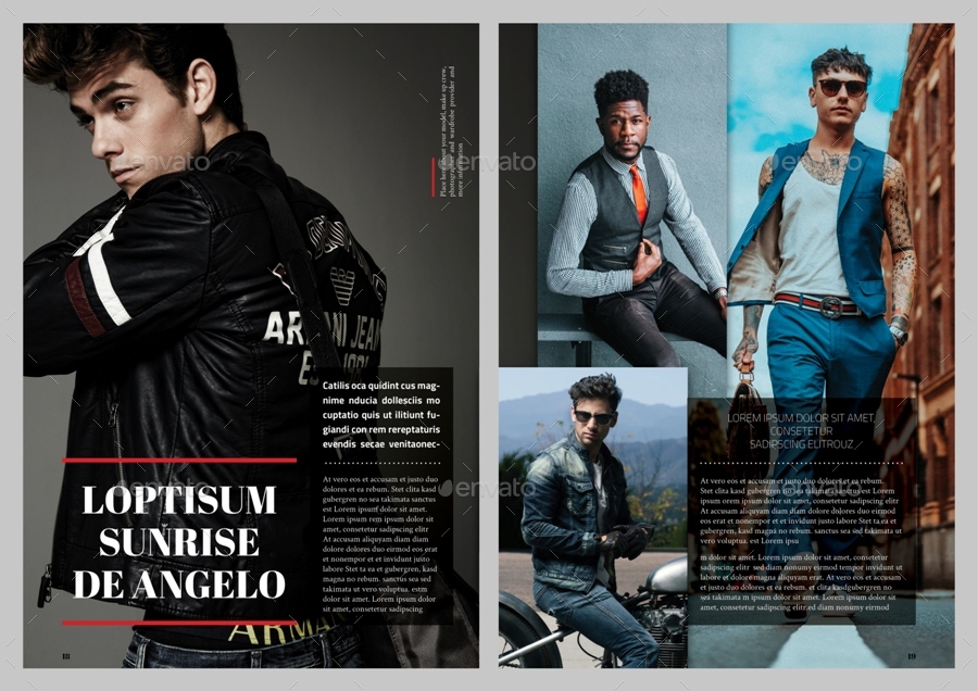 Fashion Magazine, Print Templates | GraphicRiver