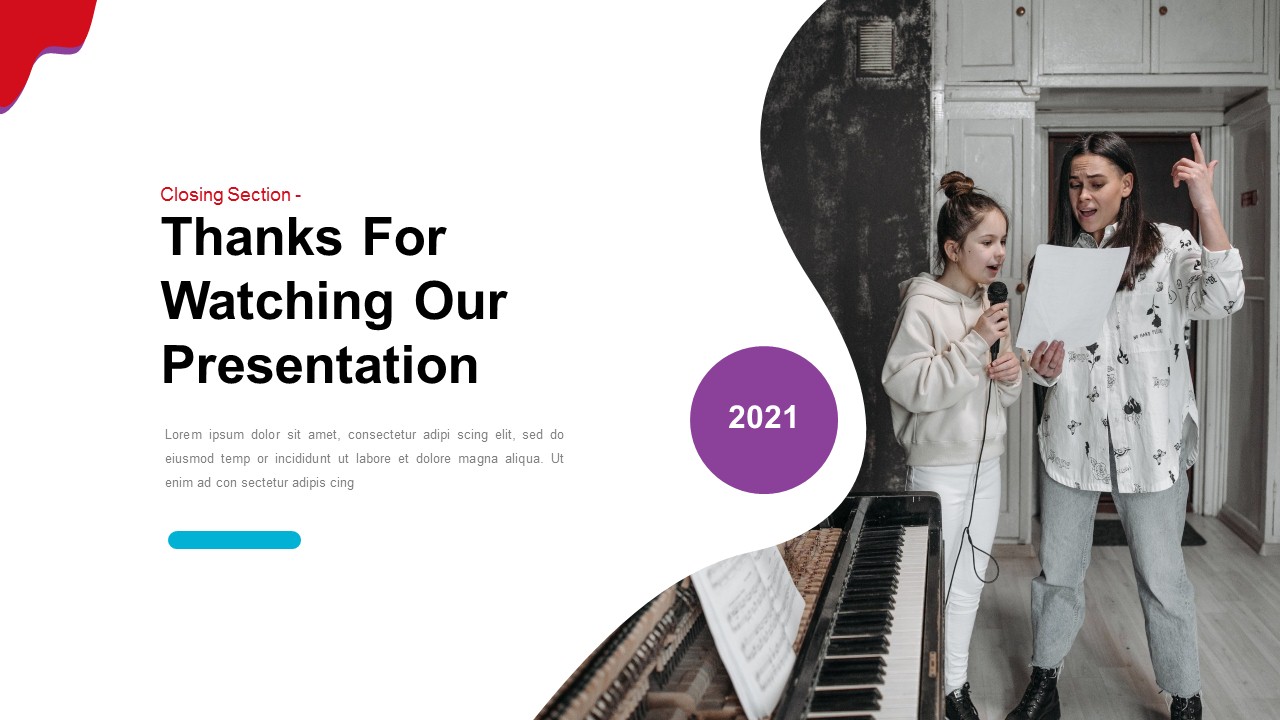 Art And Music School Google Slide Presentation Template, Presentation ...