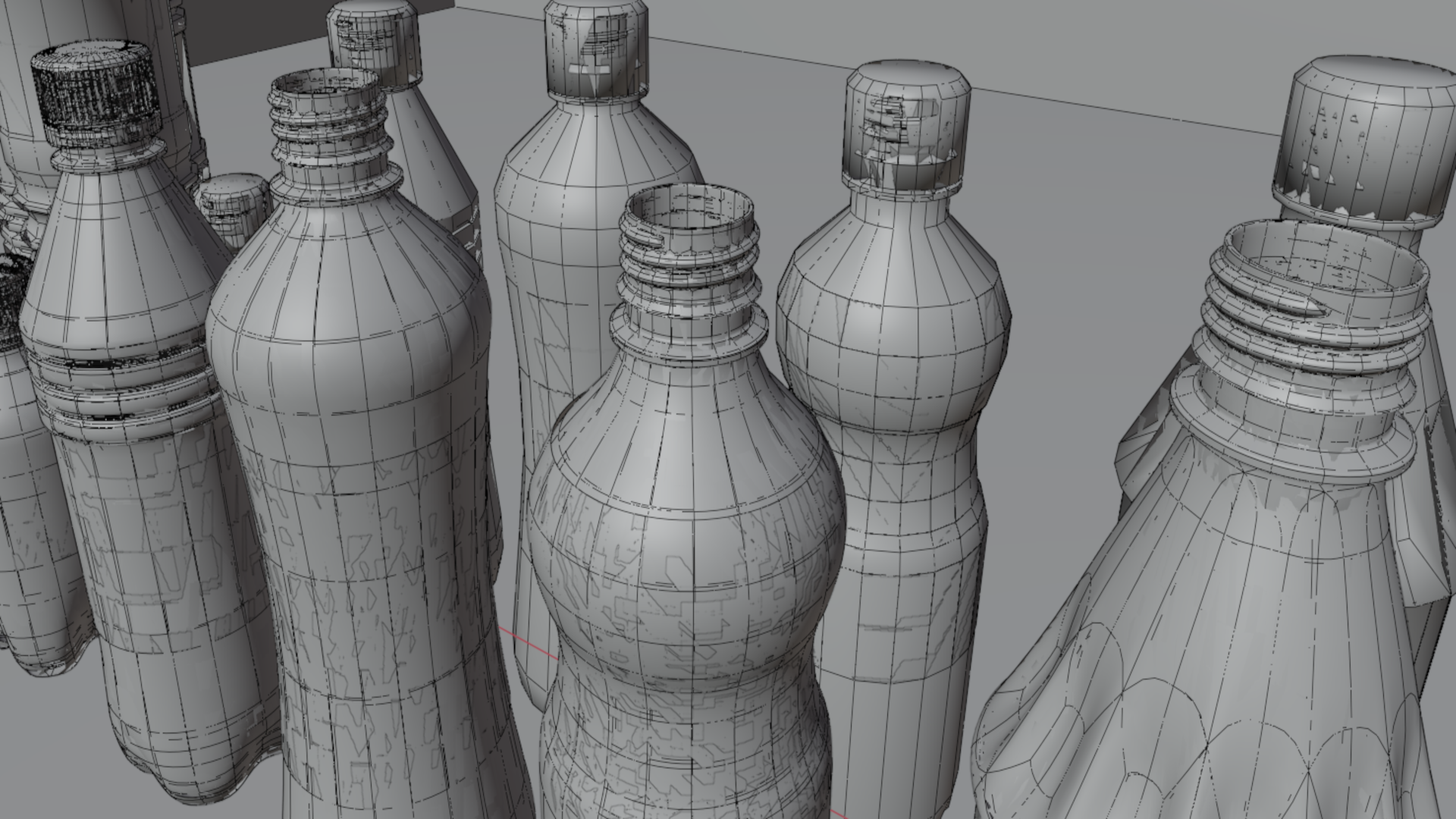 Plastic Bottle Coleection by redratgames | 3DOcean