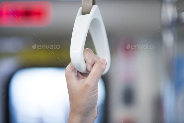 Handle bars in train Stock Photo by ckstockphoto | PhotoDune