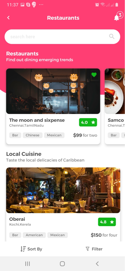Foodiee Flutter Theme/Template by flutterthemes4u | CodeCanyon