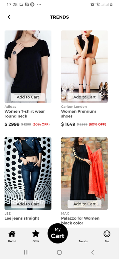 sTrendy Flutter Theme/Template by flutterthemes4u | CodeCanyon