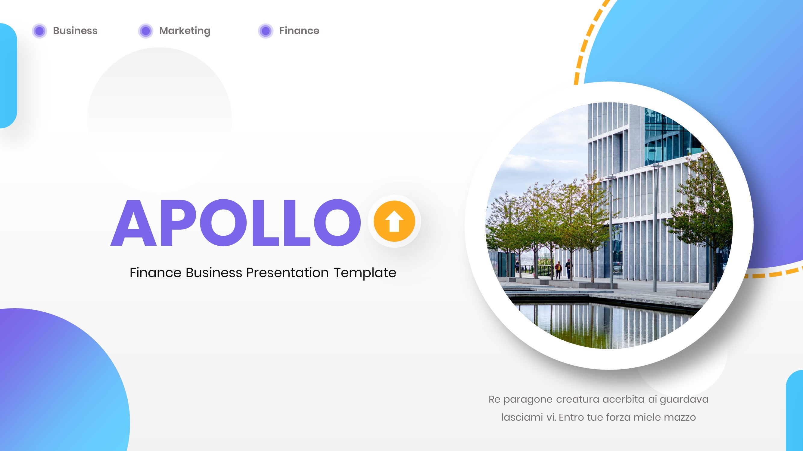 Apollo - Finance Powerpoint Template, Presentation Templates | GraphicRiver