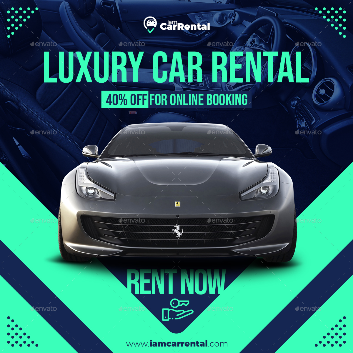 Car Rental - Instagram Post and Stories, Web Elements | GraphicRiver