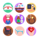50 Nursing Icons, Vectors | GraphicRiver