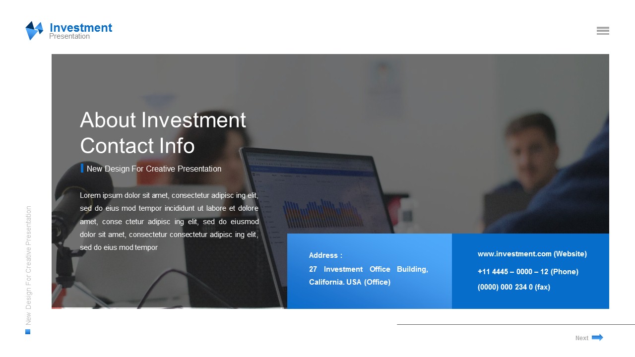 Investment Keynote Presentation Template, Presentation Templates ...