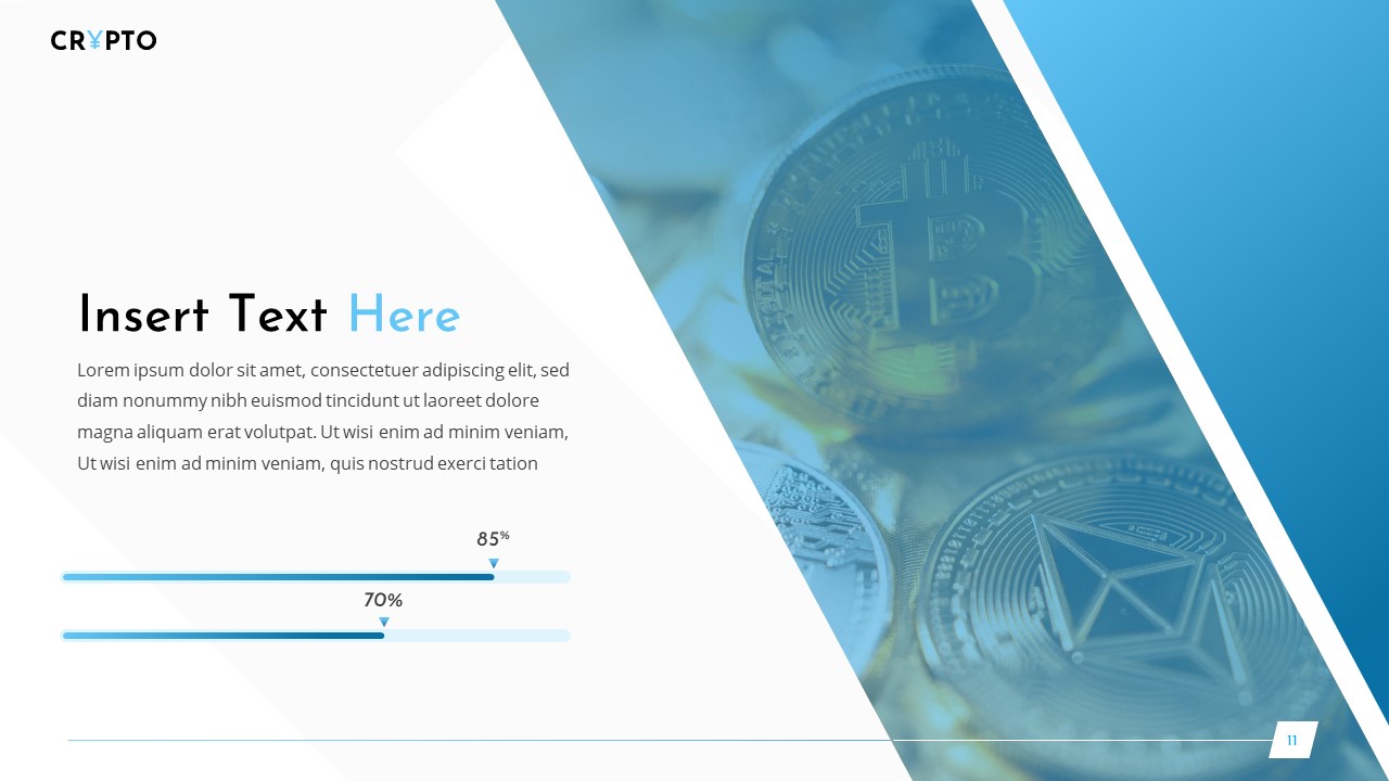 Crypto Presentation Template, Presentation Templates | GraphicRiver