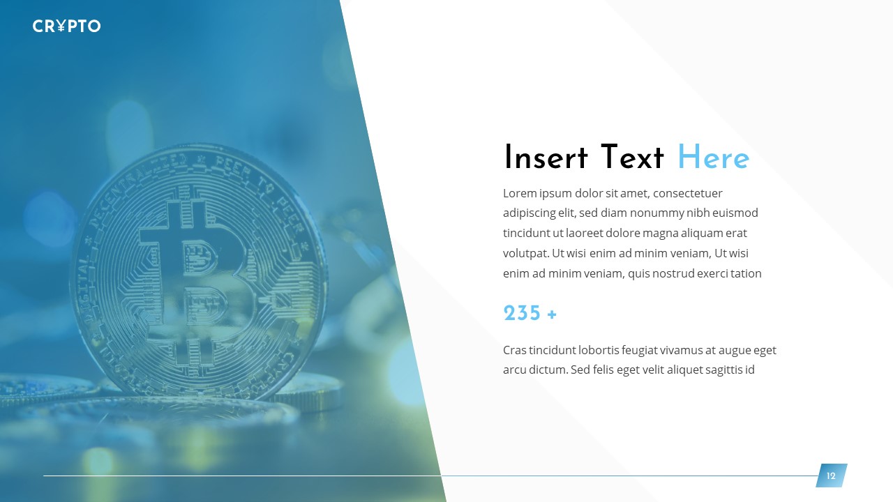 Crypto Presentation Template, Presentation Templates | GraphicRiver