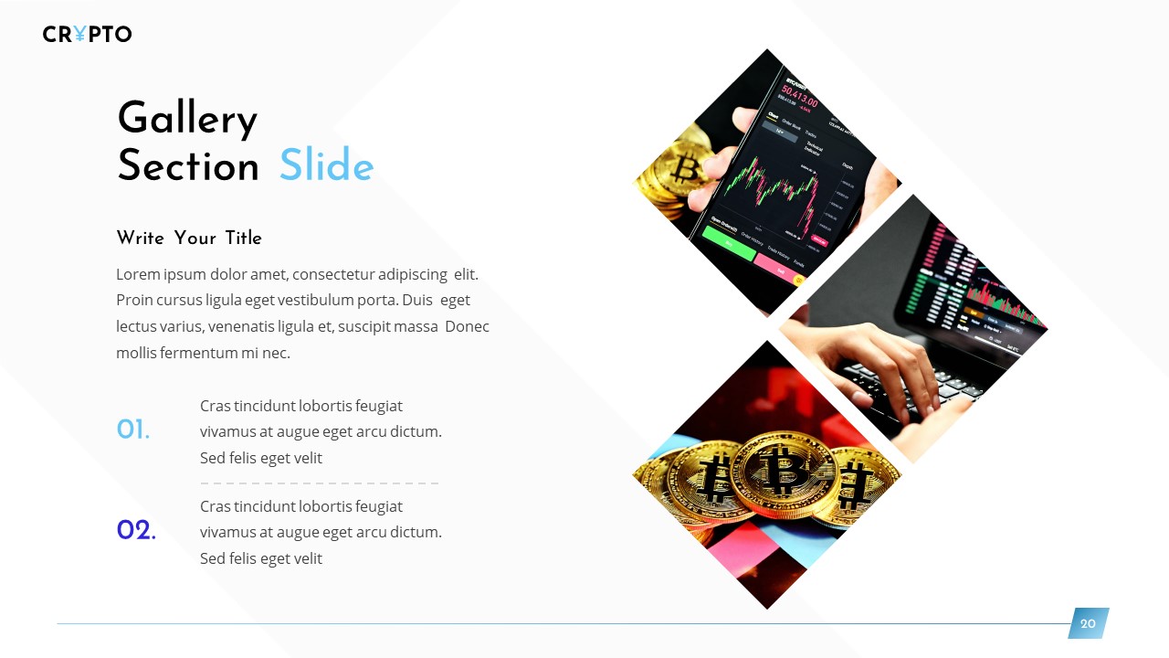 Crypto Presentation Template, Presentation Templates | GraphicRiver