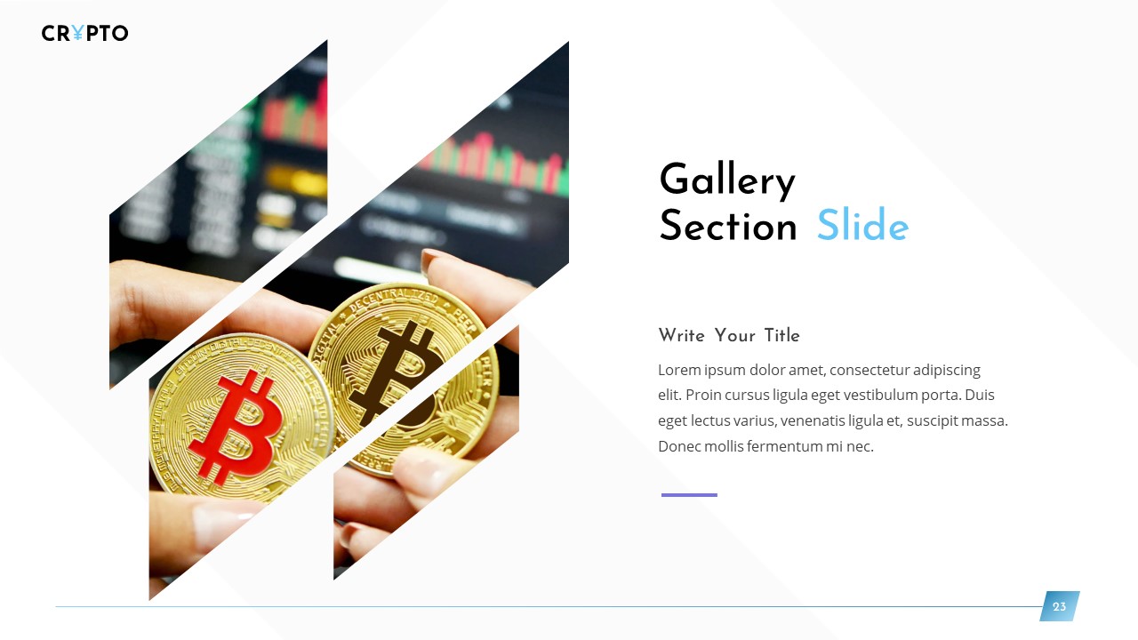 Crypto Presentation Template, Presentation Templates | GraphicRiver