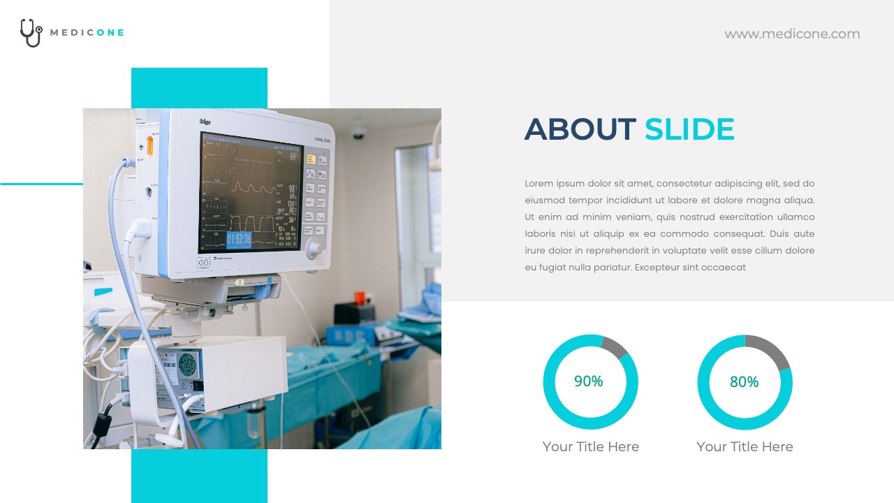 Medicone – Medical PowerPoint Presentation Template, Presentation Templates