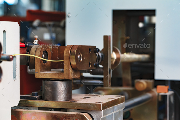 Process of cable production in a factory Stock Photo by FabrikaPhoto