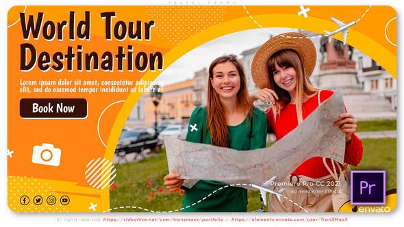 Travel Promo, Premiere Pro Templates | VideoHive