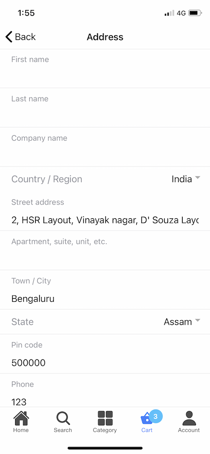 Quick Order ionic 5 mobile app for woocommerce with multivendor ...
