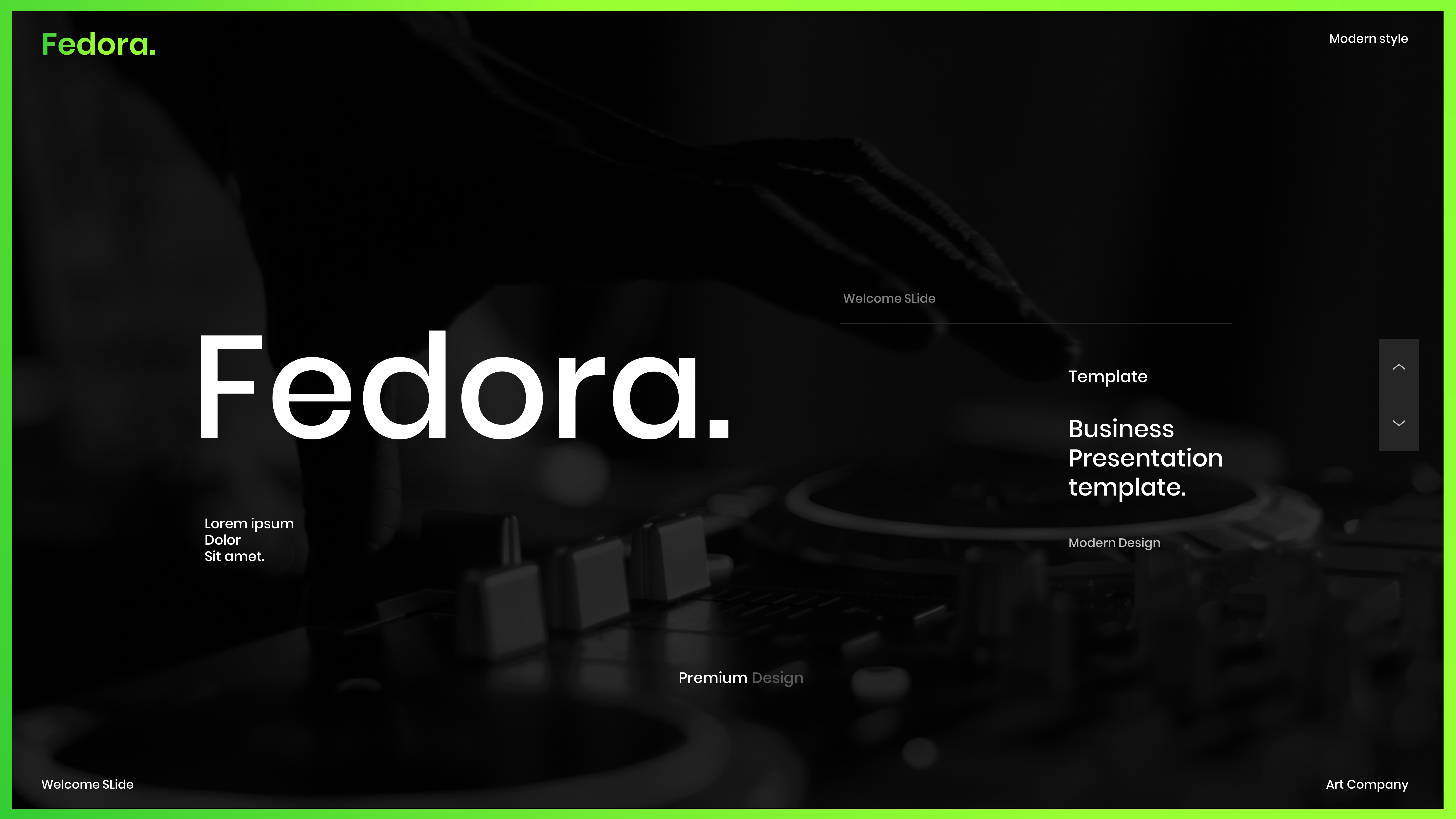 Fedora - Business Keynote Template by CreativeGraphs | GraphicRiver