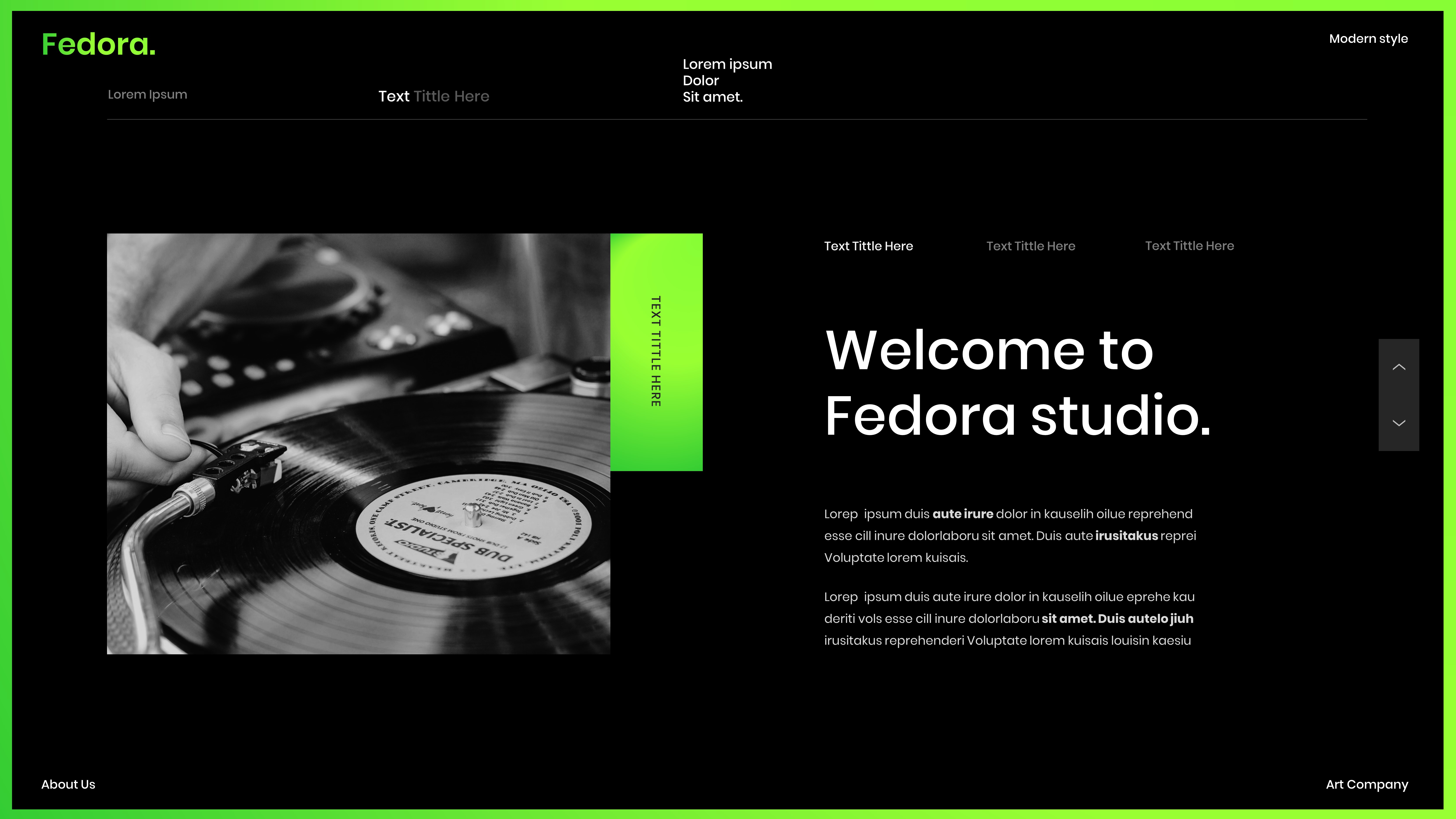 Fedora - Business Keynote Template by CreativeGraphs | GraphicRiver