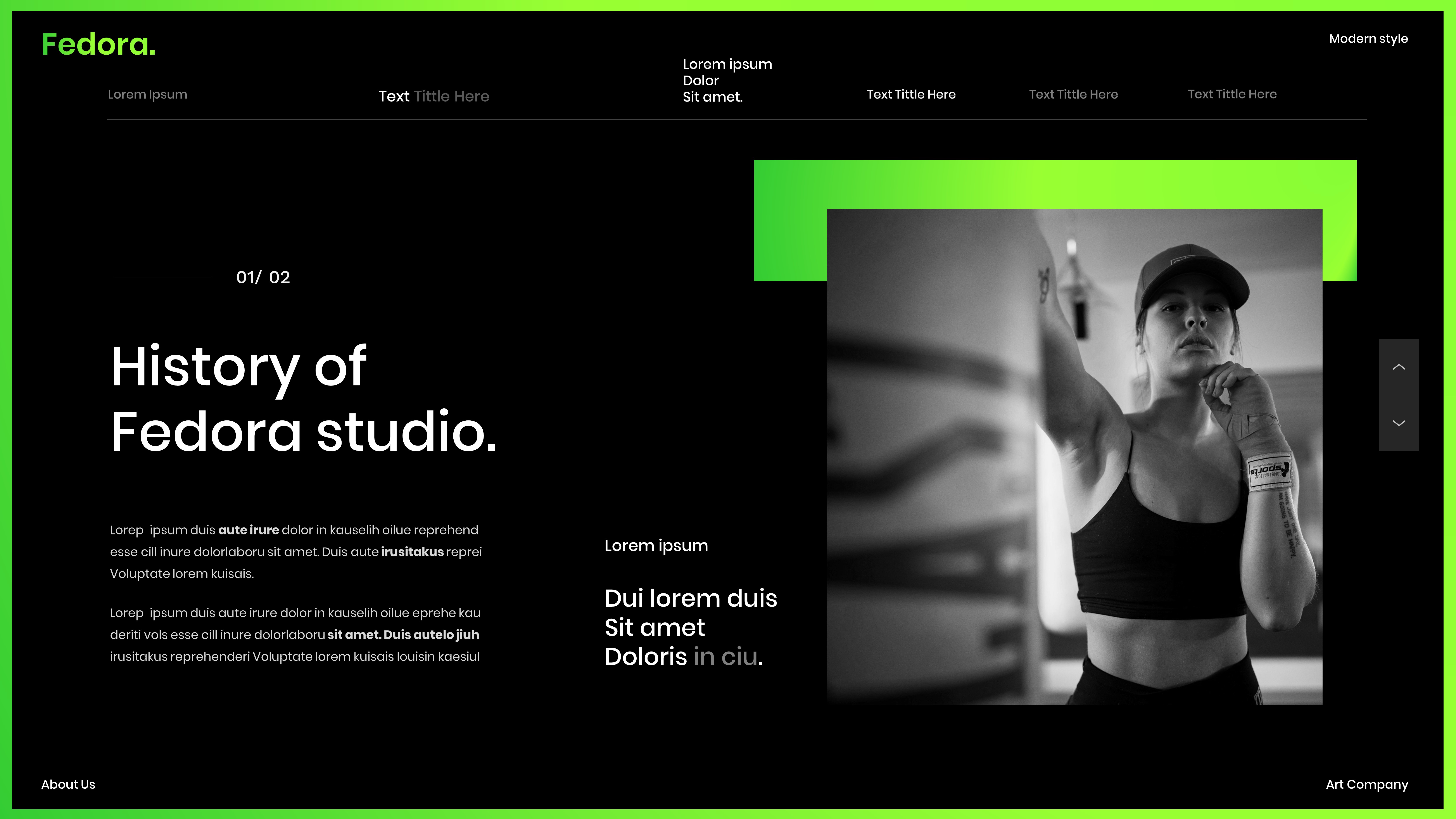 Fedora - Business Keynote Template by CreativeGraphs | GraphicRiver