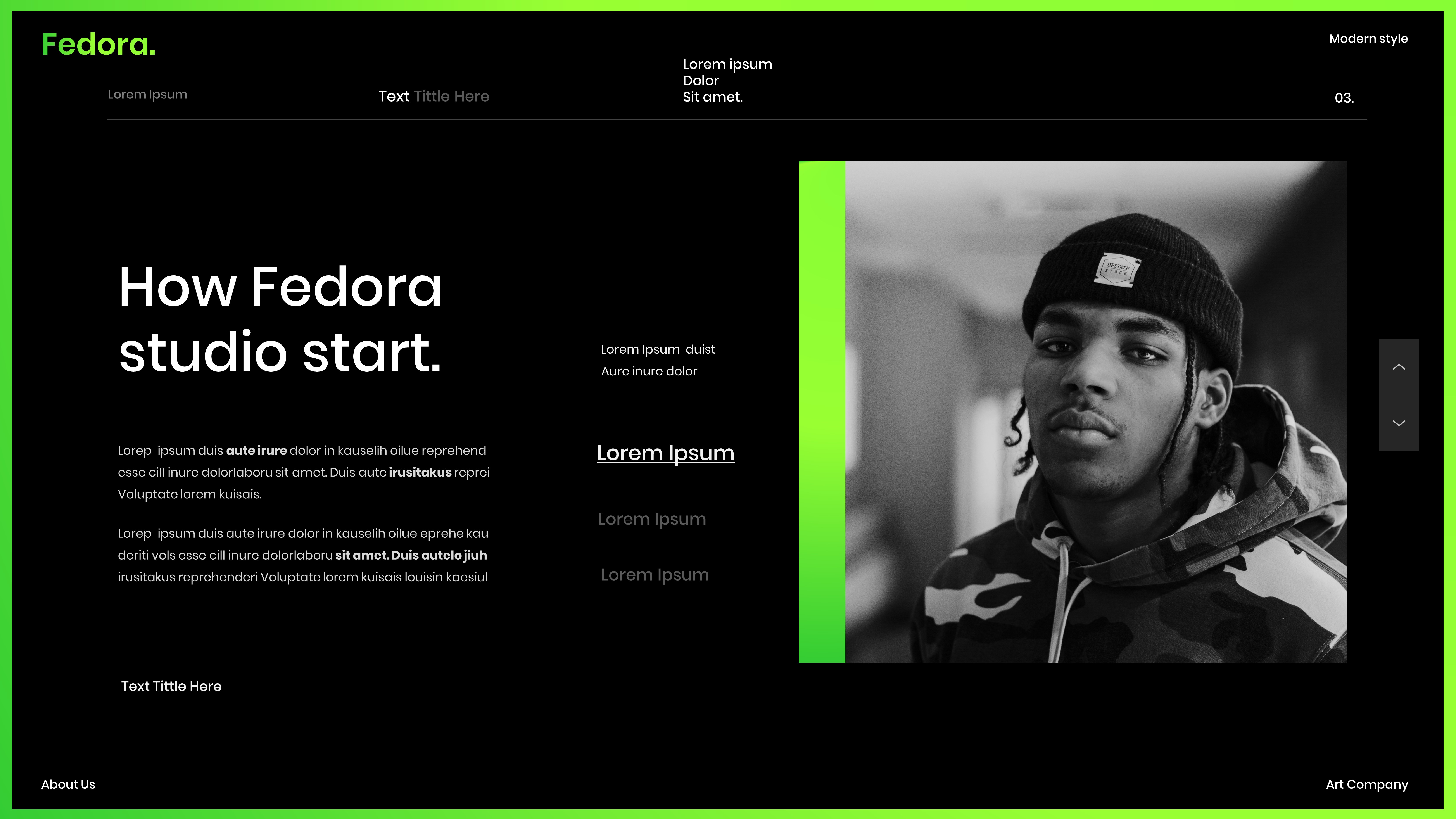 Fedora - Business Keynote Template by CreativeGraphs | GraphicRiver