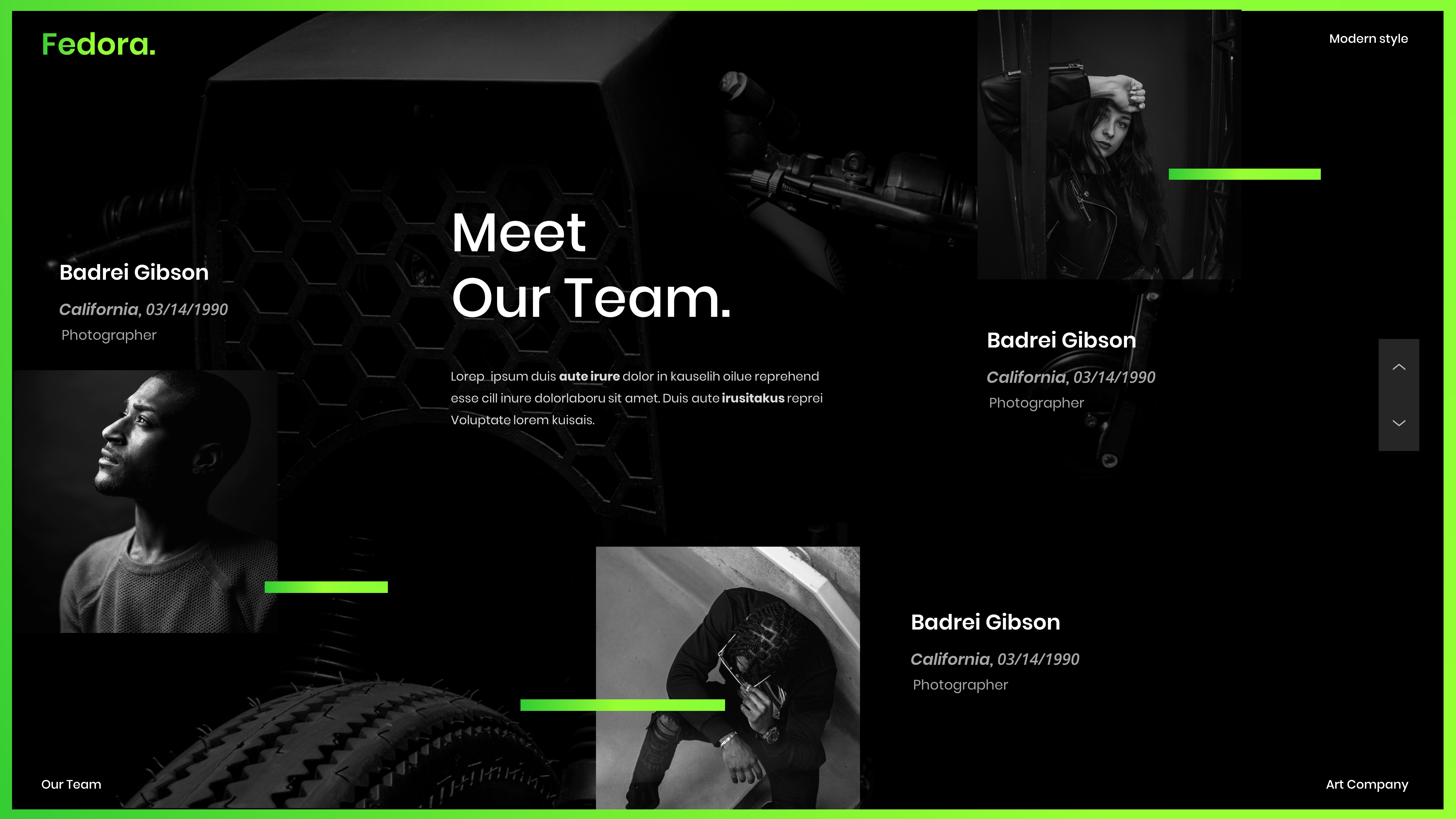 Fedora - Business Keynote Template by CreativeGraphs | GraphicRiver